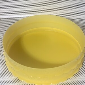 Tupperware Yellow Pie Stacker Cake Stand - Etsy