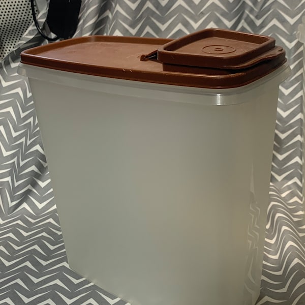 Large Tupperware Cereal Keeper - Etsy