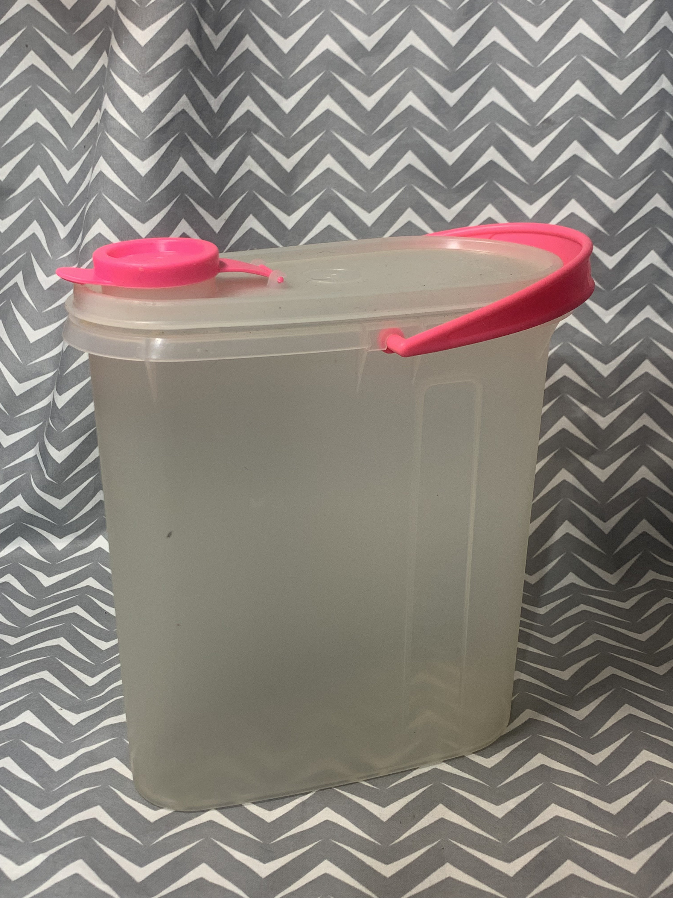 Tupperware Vintage Beverage Buddy Pitcher Bright Pink Neon - Etsy
