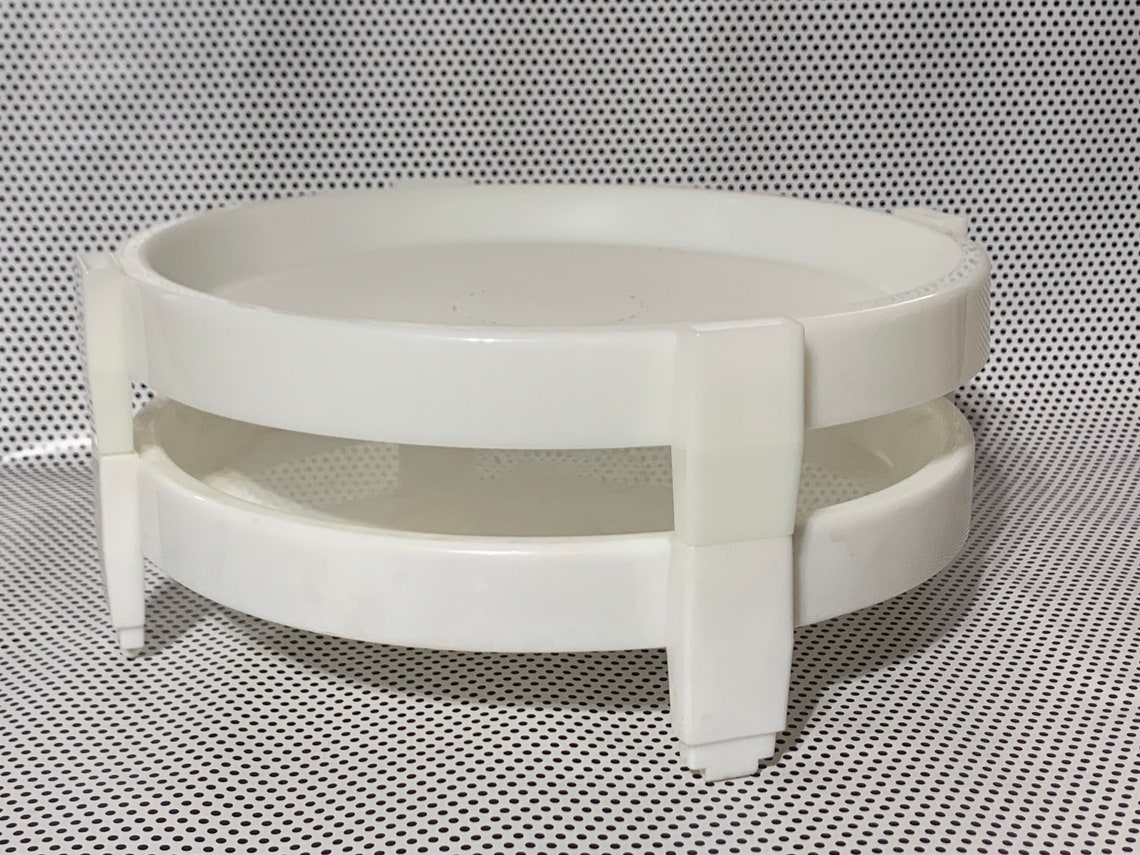 Tupperware Carry-all With Pie Rack & Handle - Etsy