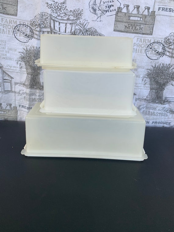Tupperware Cheese Butter Keeper Set 3pc - Etsy