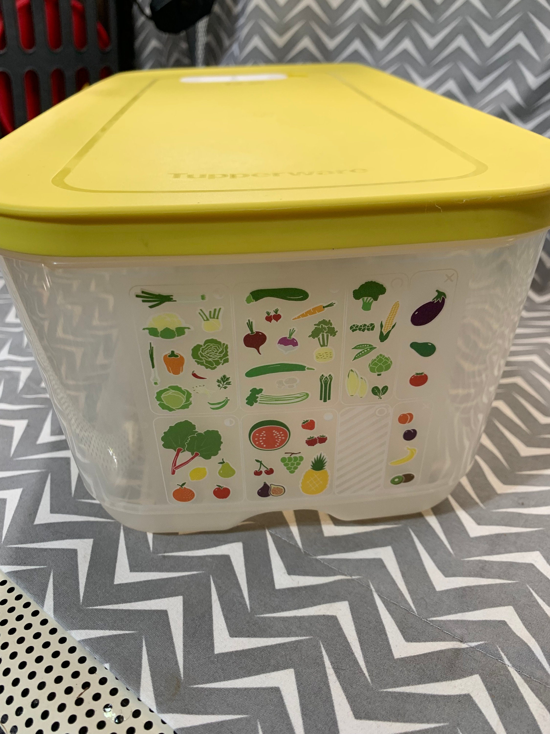 Tupperware Fridgesmart Large Veggie Crisper - Etsy