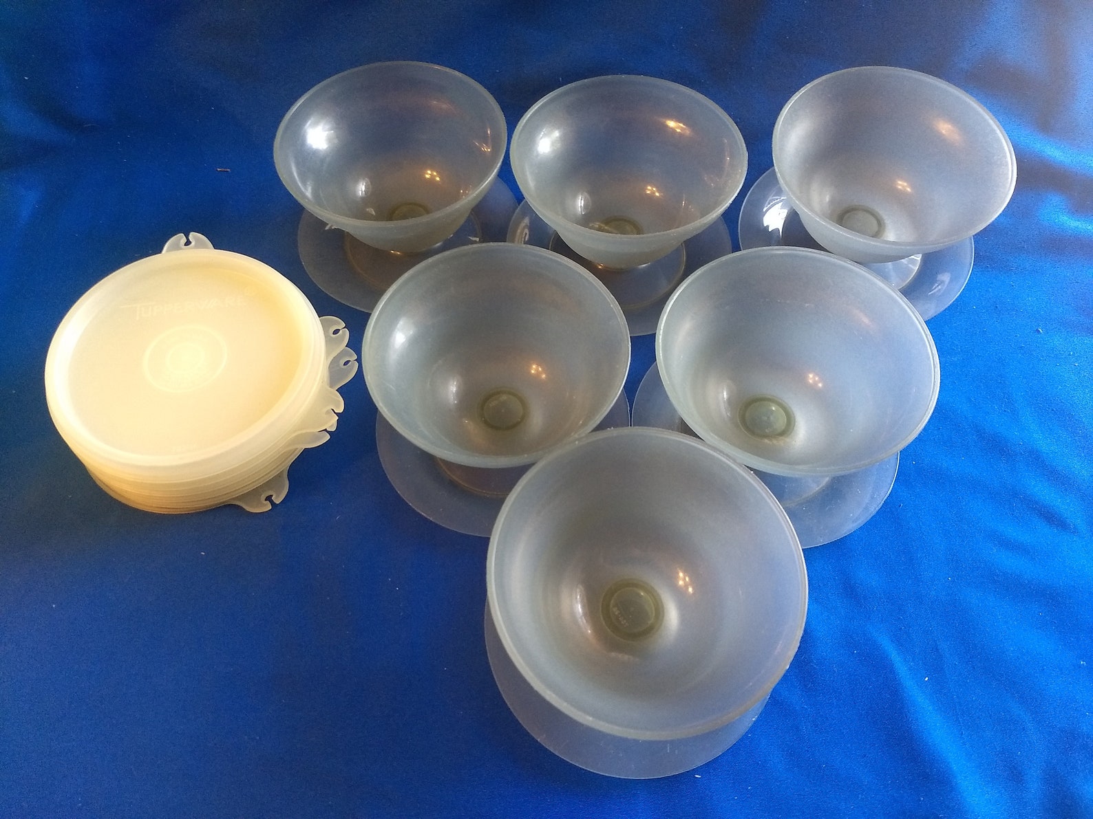 Tupperware Dessert Cups With Lids Smokey Gray - Etsy