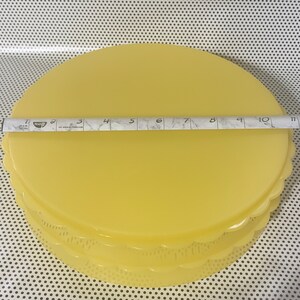 Tupperware Yellow Pie Stacker Cake Stand - Etsy