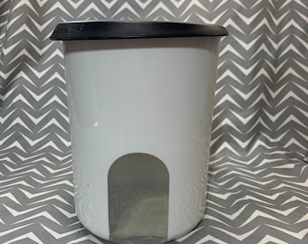 Tupperware Coffee House Canister Bold N Blue Canister Black or Hunter ...