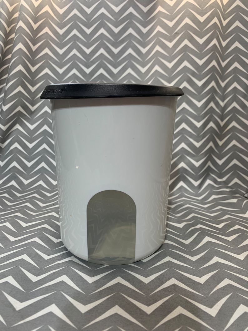 Tupperware Coffee Keeper Canister One Touch Black - Etsy