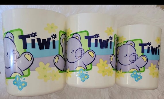 Tupperware TIWI Canisters 3 Nursery and Kids - Etsy