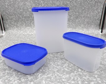 Tupperware Modular Bowl 2.5 Cup Container Round Cereal 1842 - Etsy