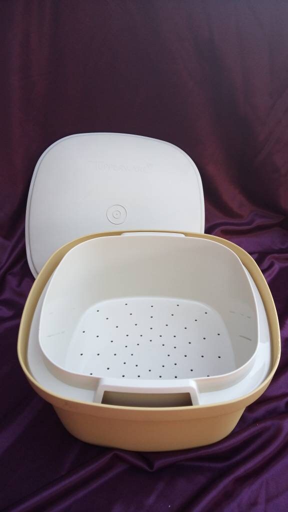 Tupperware Family Sized Microwave Steamer - Etsy