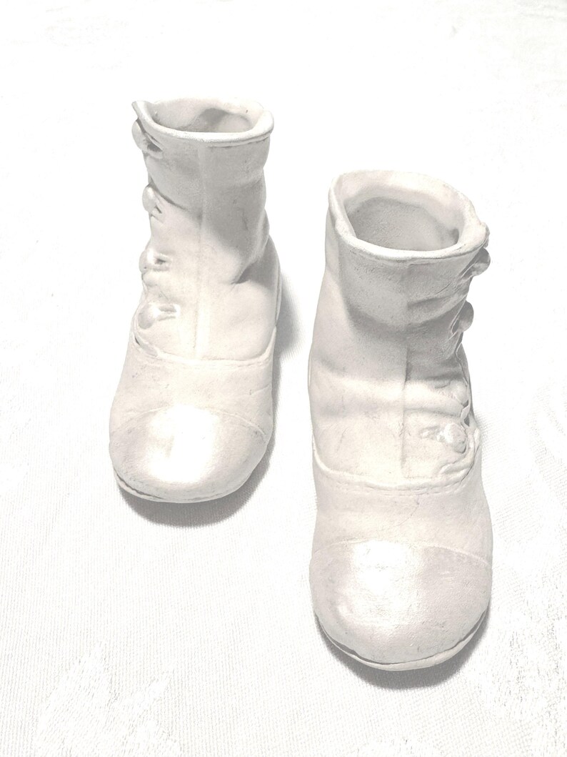 Vintage Sidebutton Shoes Ceramic - Etsy