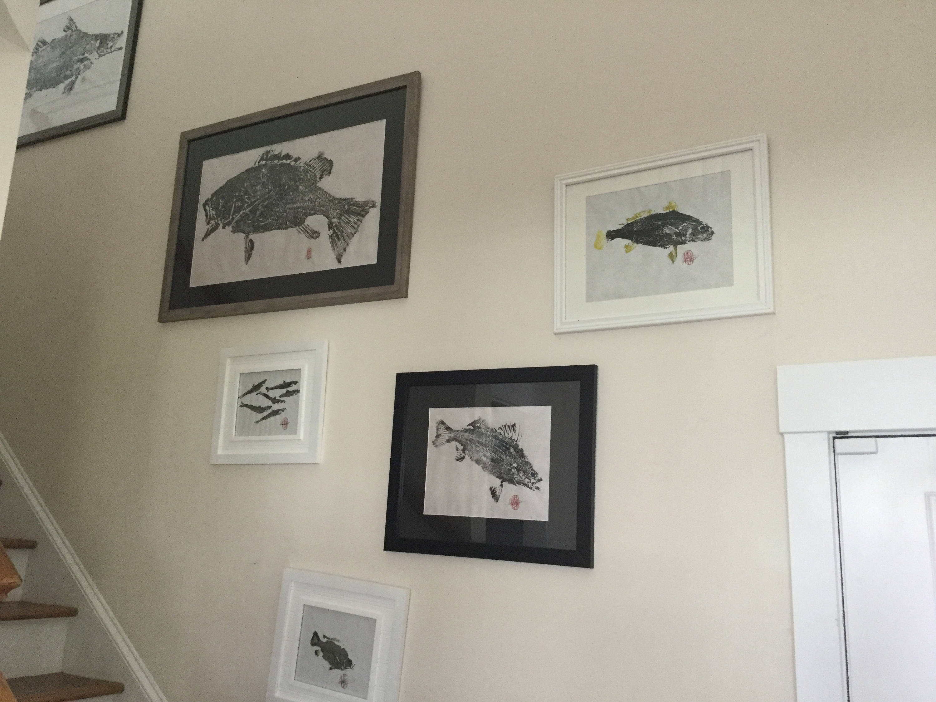 Red mullet/goat fish/Japanese fish prints/kitchen | Etsy