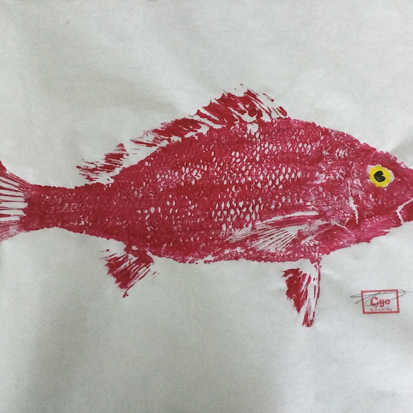 Original Gyotaku - Etsy