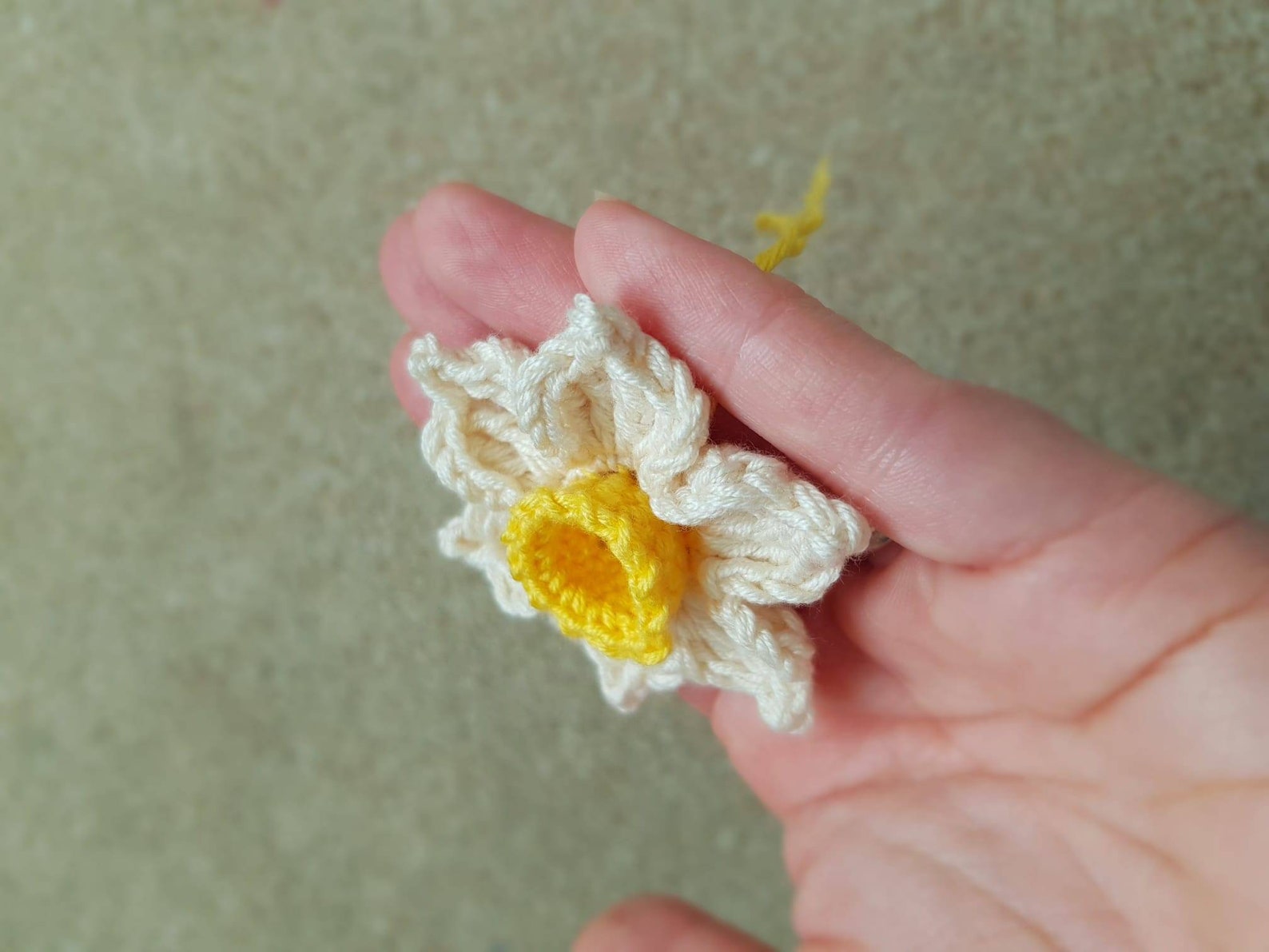 Beginner Friendly Crochet Daffodil Pattern (PDF DOWNLOAD) Brooch ...
