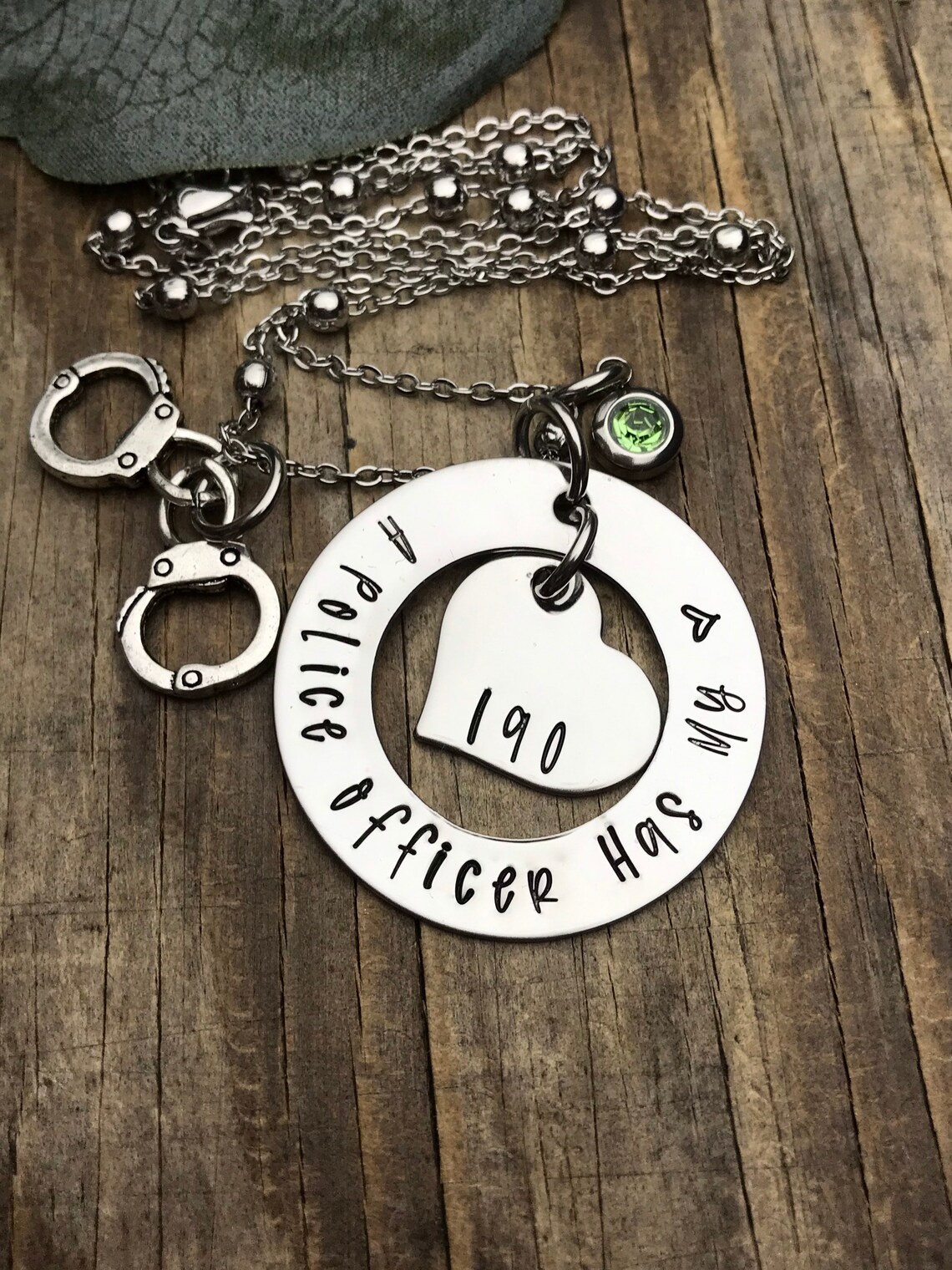 A Police Officer Has My Heart Custom Police Officer's - Etsy