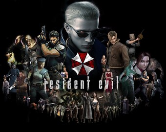 Resident Evil Metal Poster | Etsy