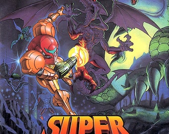 Metroid Poster | Etsy