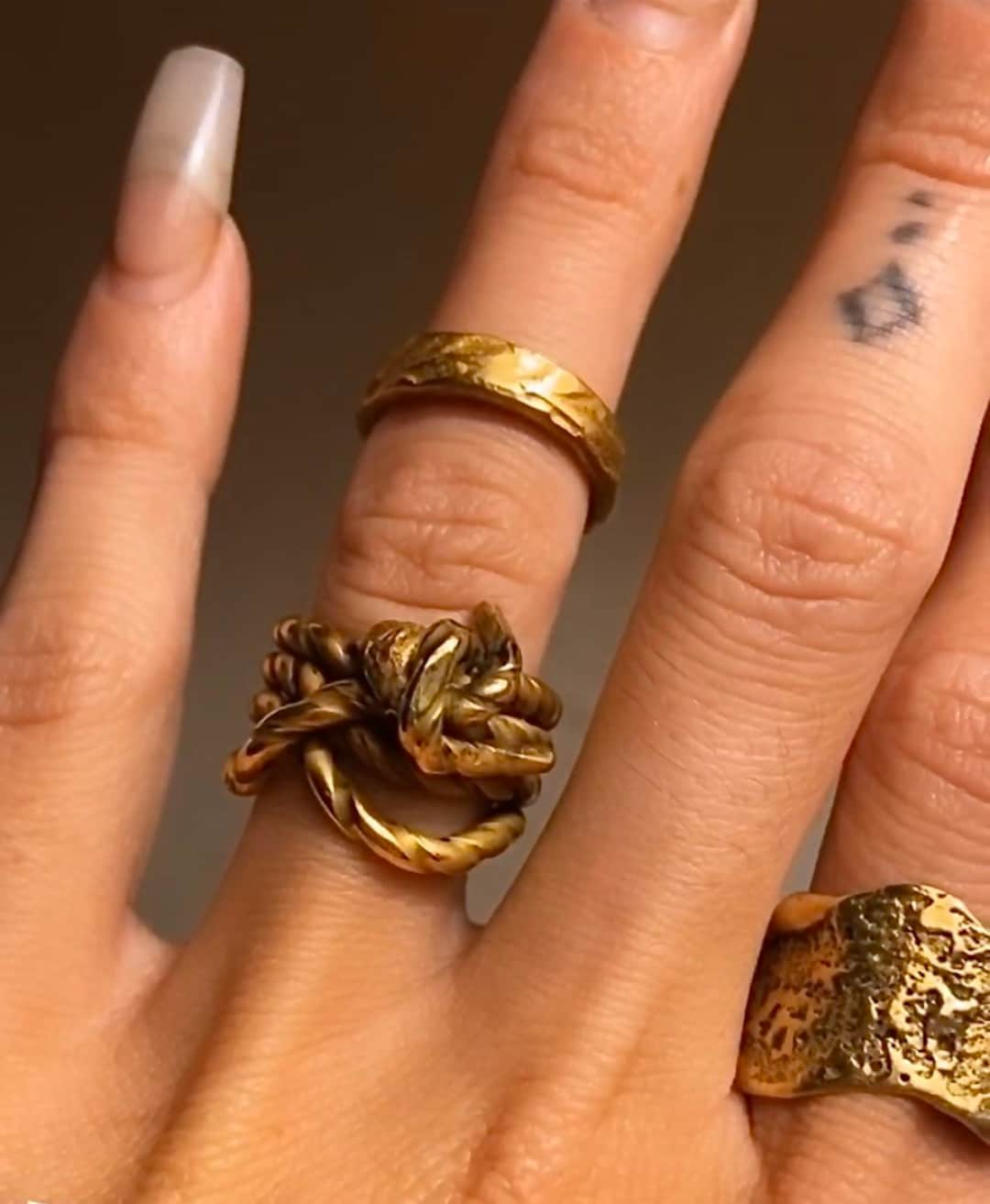 Roped Ring - Etsy