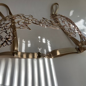 Floral Lace Bra - Etsy