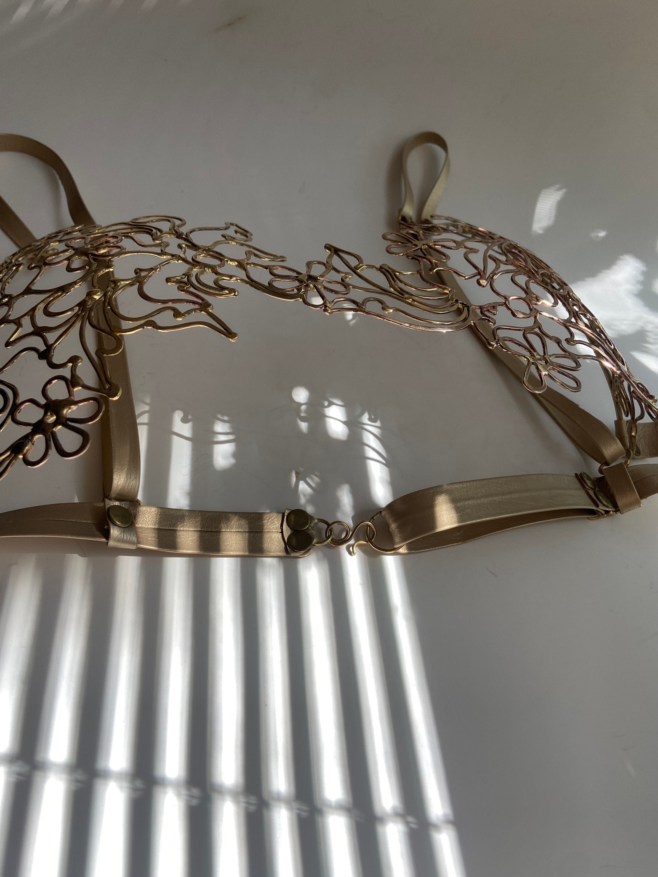 Floral Lace Bra - Etsy