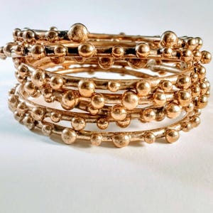 Bronze Gypsy Bangle - Etsy