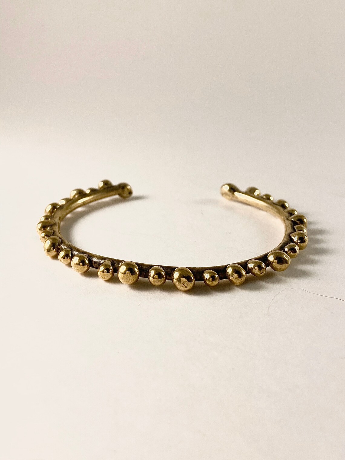 Bronze Gypsy Bangle | Etsy