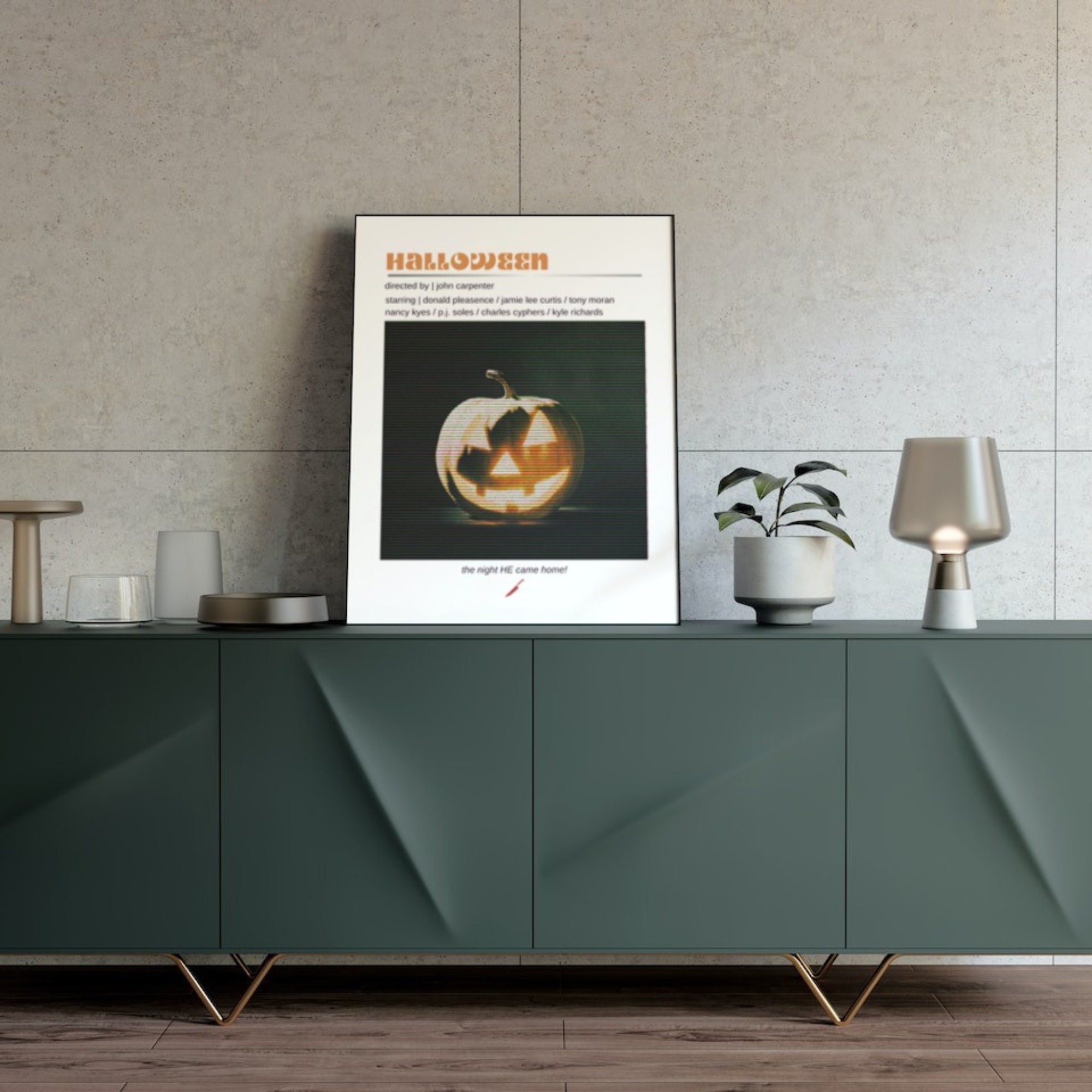 Minimalist Horror Slasher Movie Poster Instant Download Pack - Etsy