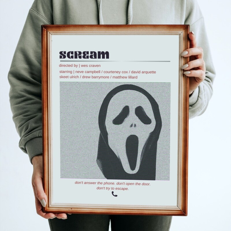 Horror Poster - Etsy