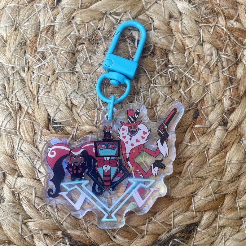 The Vees Holographic Keychains | Vox | Valentino | Velvette | Vox Tech ...