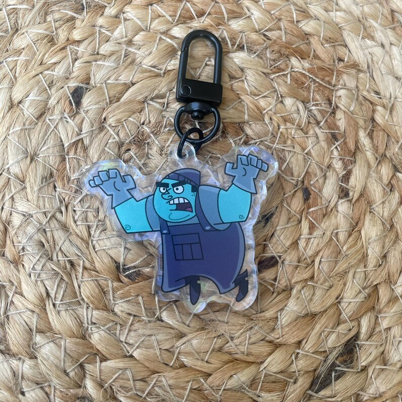 Ghost Cartoon Keychains - Etsy