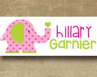 Elephant labels | Etsy