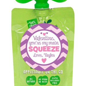 Valentine Day Stickers, Personalized Valentine Treat Bag Stickers for ...