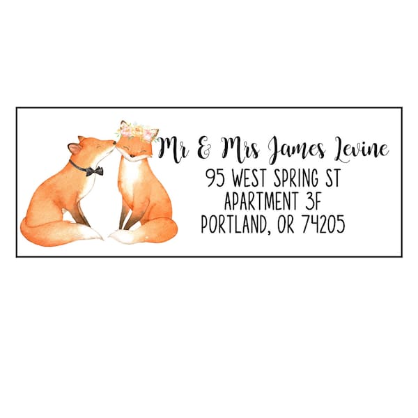 Fox Wedding - Etsy