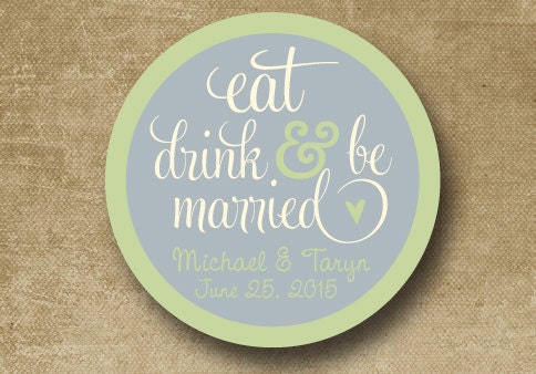 Personalized Wedding Stickers Custom Wedding Labels Wedding | Etsy
