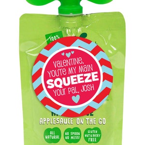 Valentine Day Stickers, Personalized Valentine Treat Bag Stickers for ...