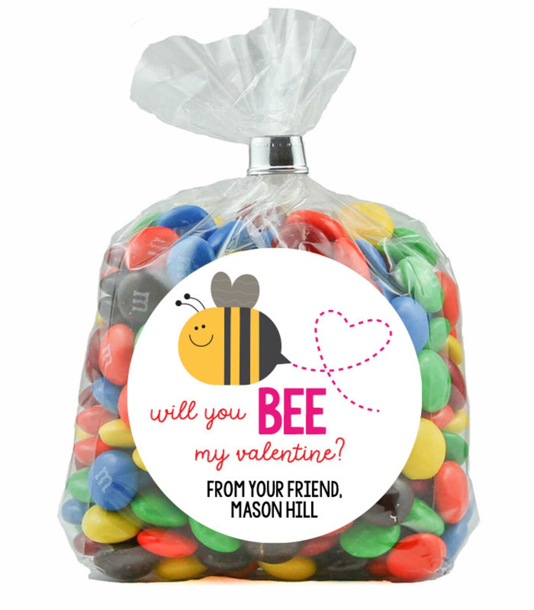 Kids Valentine Day Sticker | Will You BEE My Valentine | School ...