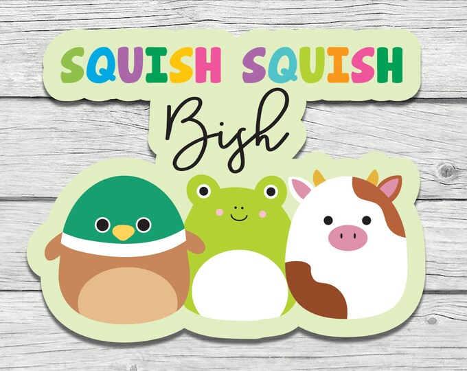 Squishmallow Stickers - Etsy