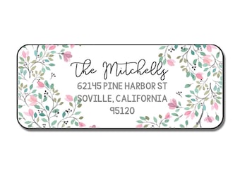 Pretty Return Address Labels - Etsy