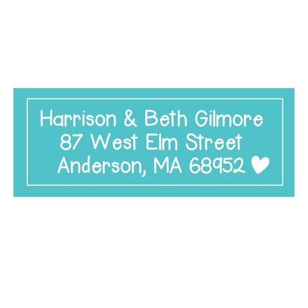Personalized Address Labels - Etsy