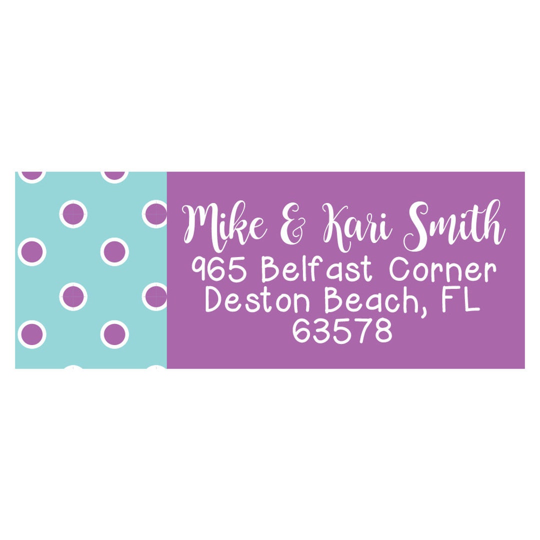30 Custom Address Labels for All Mailing Needs, Personalized Return ...