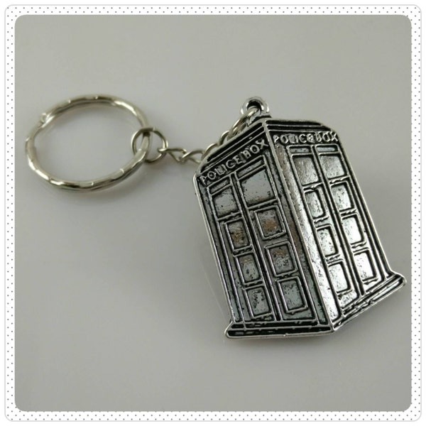 Tardis Key Chain - Etsy
