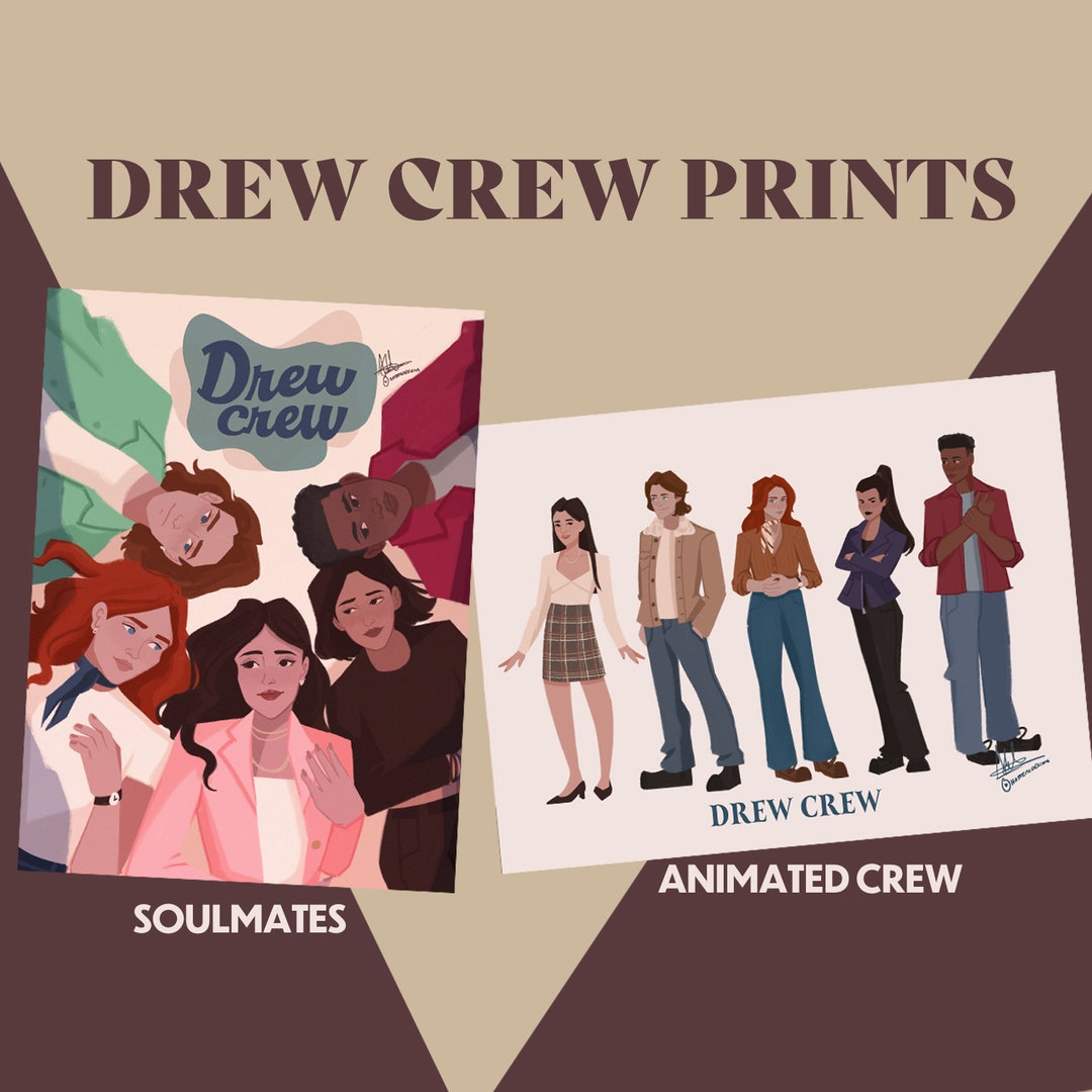 Drew Crew Prints - Etsy