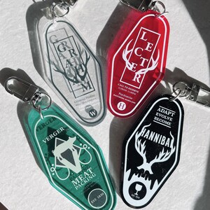 Hannibal Hotel Keychains - Etsy