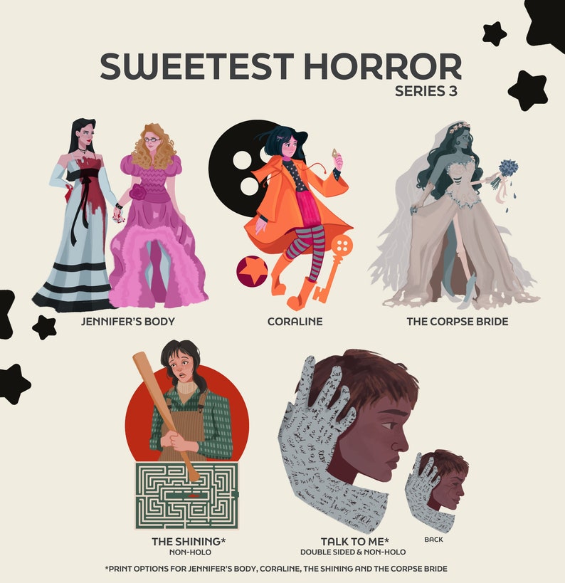 Sweetest Horror (series 3) - Etsy