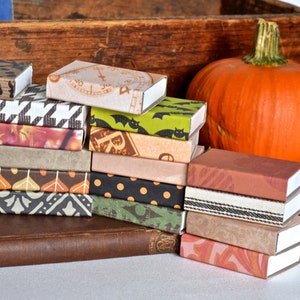 Fall and Halloween - Covered Matchboxes - Set of 8 - Party Table ...