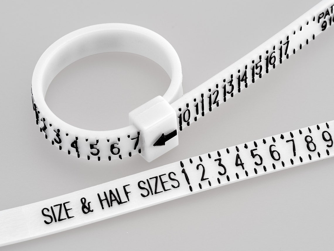Ring Sizing Strip. U.S. Sizes. Accurate and Inexpensive Way to - Etsy