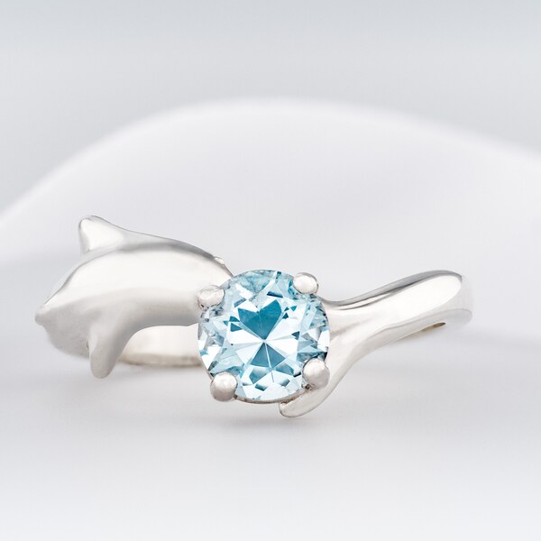 Dolphin Ring - Etsy