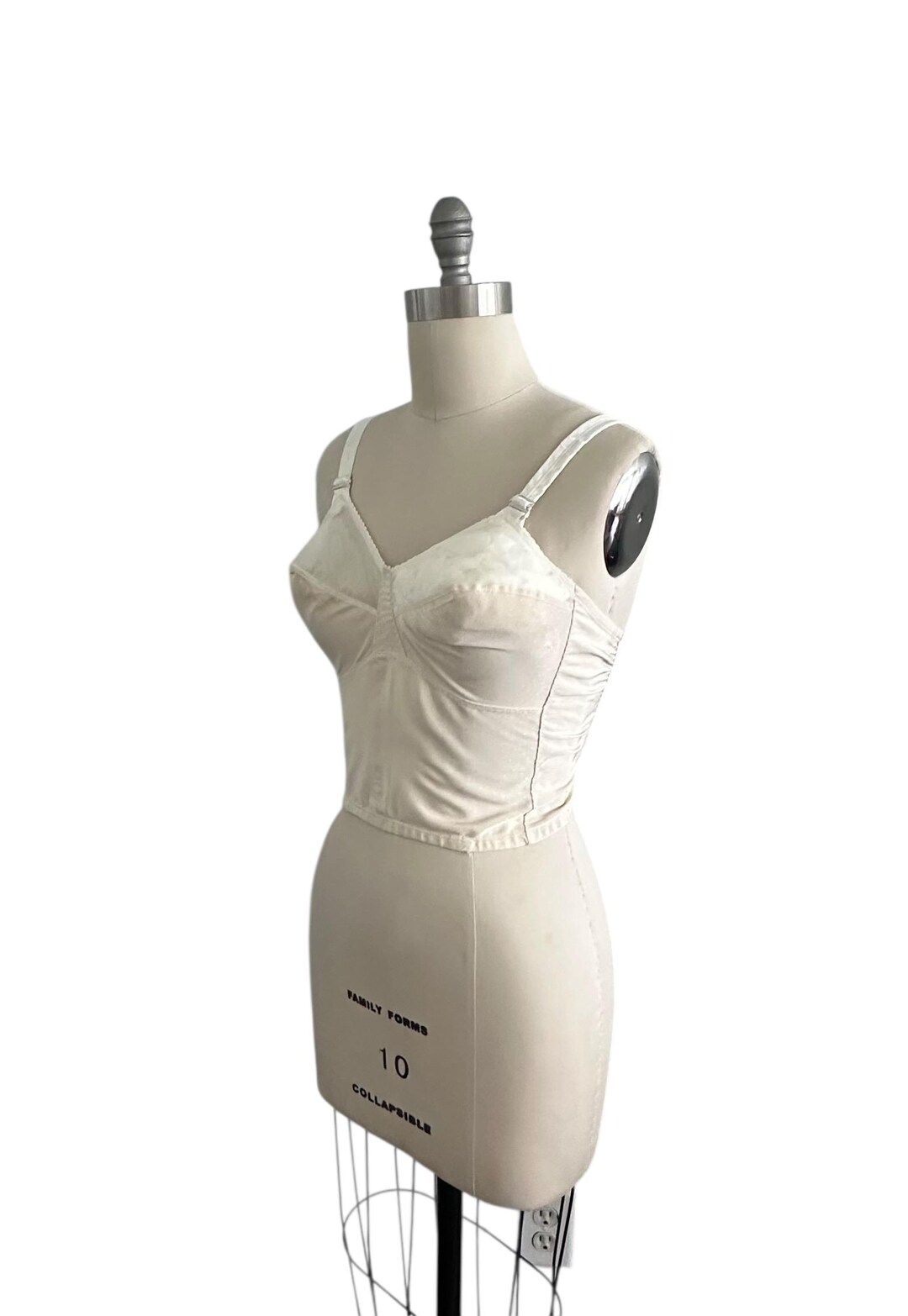 True Vintage 1950’s Bullet Style Bra - Size 36 - Longline Bra - Pin up ...