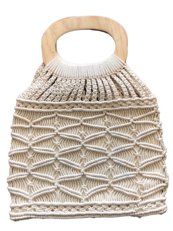 vintage bohemian macrame - Gem