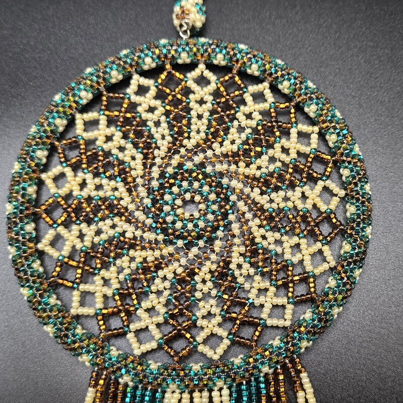 Beaded Dream Catcher - Etsy