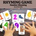 Rhyming Cards - Rhyme to Number Names - for the Growing Mind ...